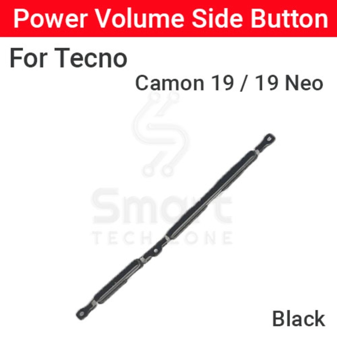 Power Volume Out Side Key Side Button For Tecno Camon 19/19 Neo ...