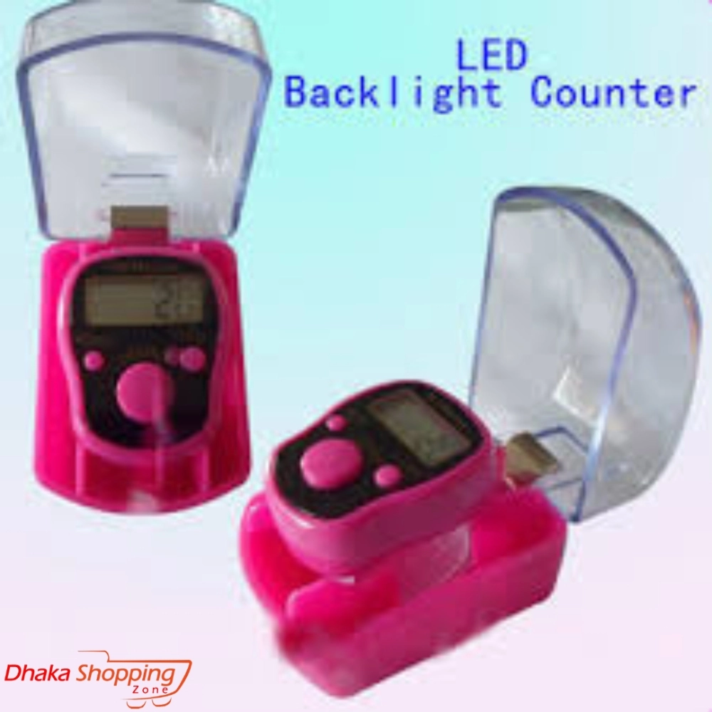 Digital Tasbeeh hand tally counter with led light Tasbeeh finger counte