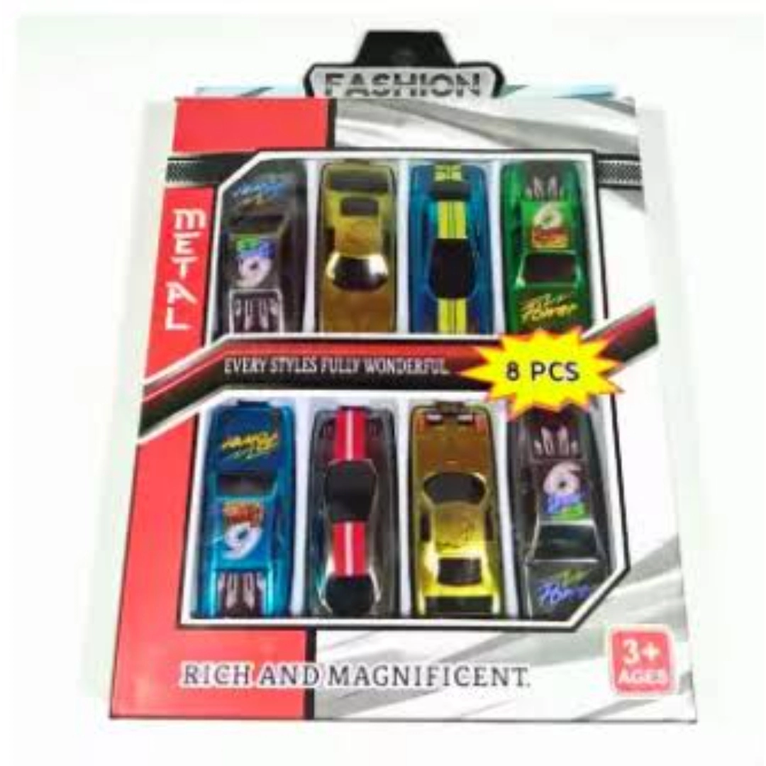 Pack Of 8 Pieces Mini Car Set For Kids
