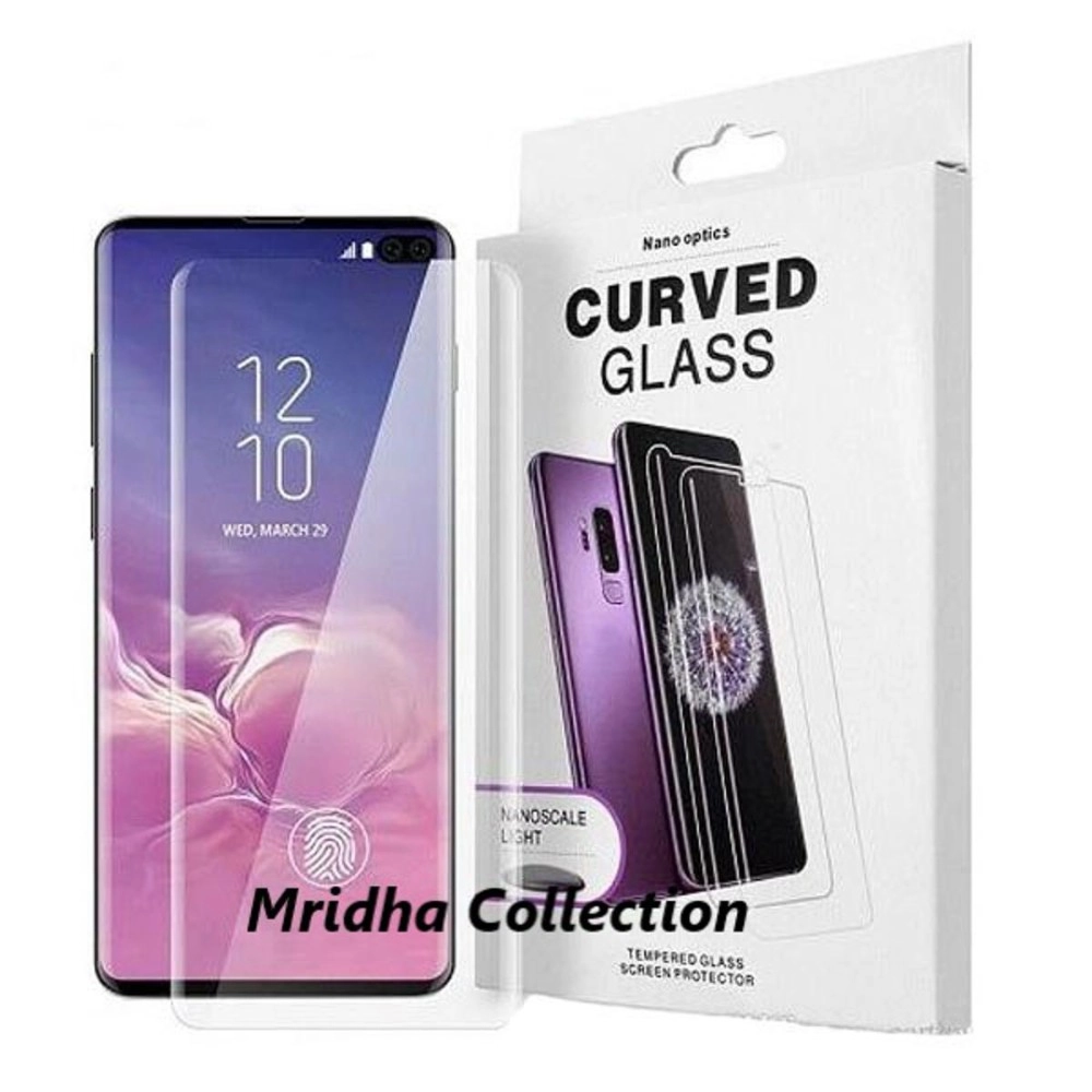 Samsung Galaxy S8 (A+ GRADE) UV Tempered Glass Screen Protector Curved ...