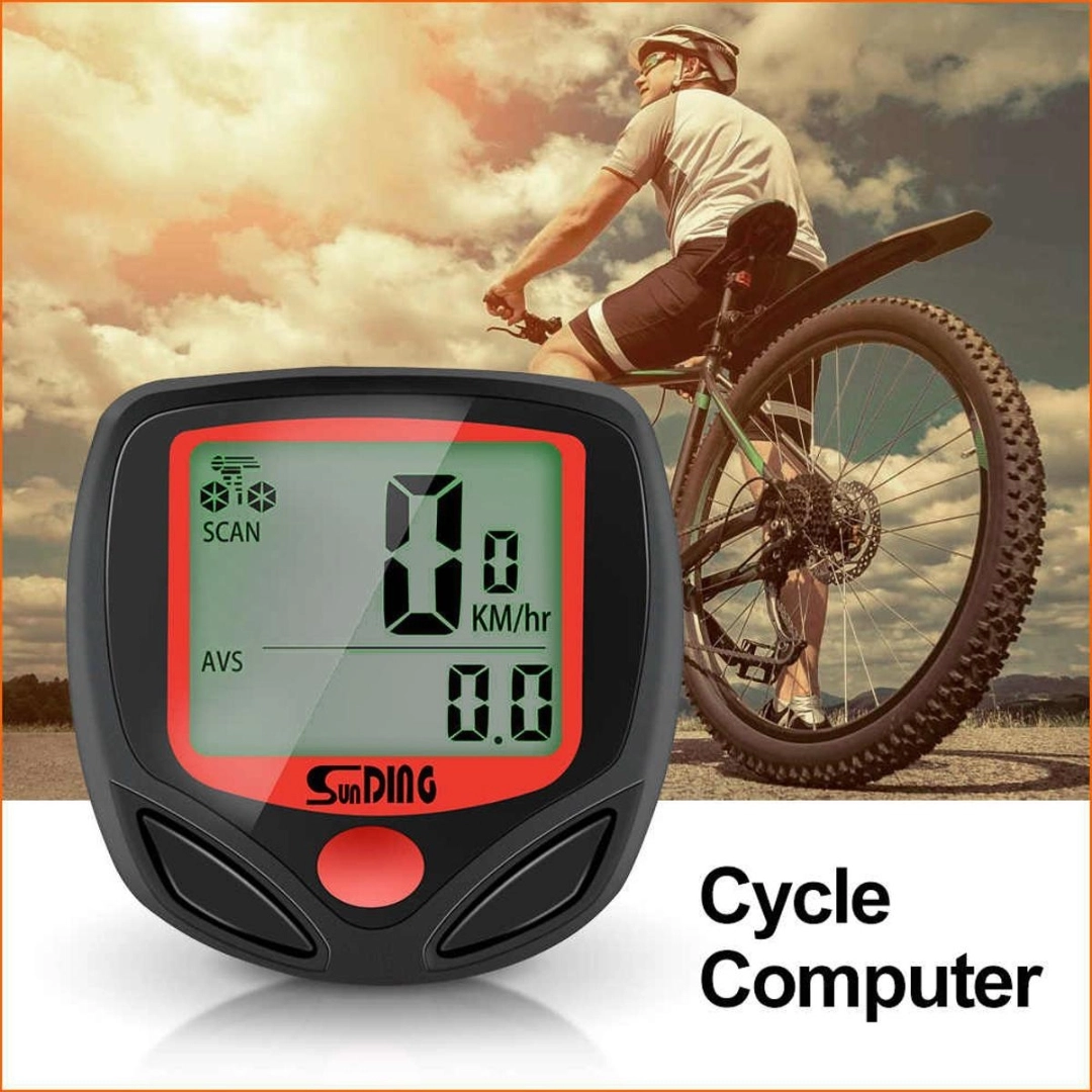 Waterproof Bicycle Speedometer Wired Cycle Bike Meter Computer Odometer
