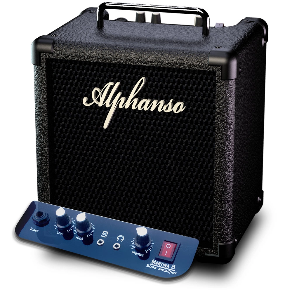 10 watt Bass Amplifier – Alphanso Martina 8 (Guitar, Mp3)