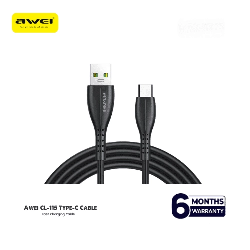 Awei CL-115T USB Cable 2.4A Fast Charging Wire Cord Quick Charge
