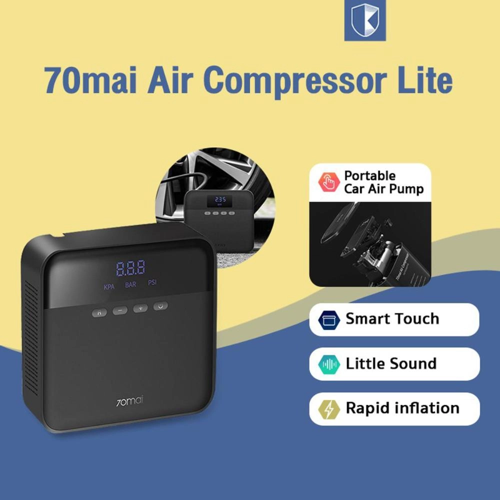 Xiaomi_70mai Car Air Compressor Lite 12V DC Electric Lightweight ...