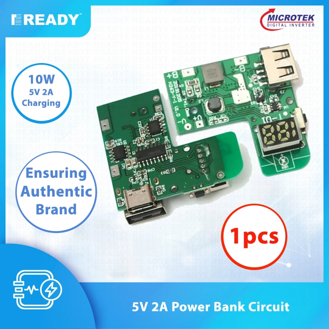 Power bank circuit board High Quality with Led display 5V 2A