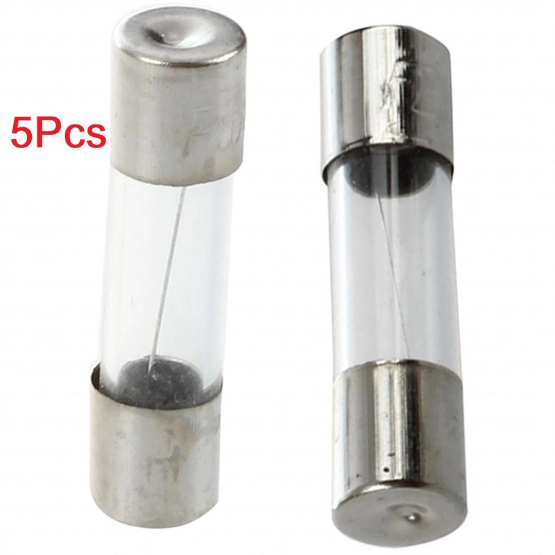 5Pcs- 3.15A GLASS FUSE F3.15AL250V 3.15A Fast Blow Type AC 250V 3.15A ...