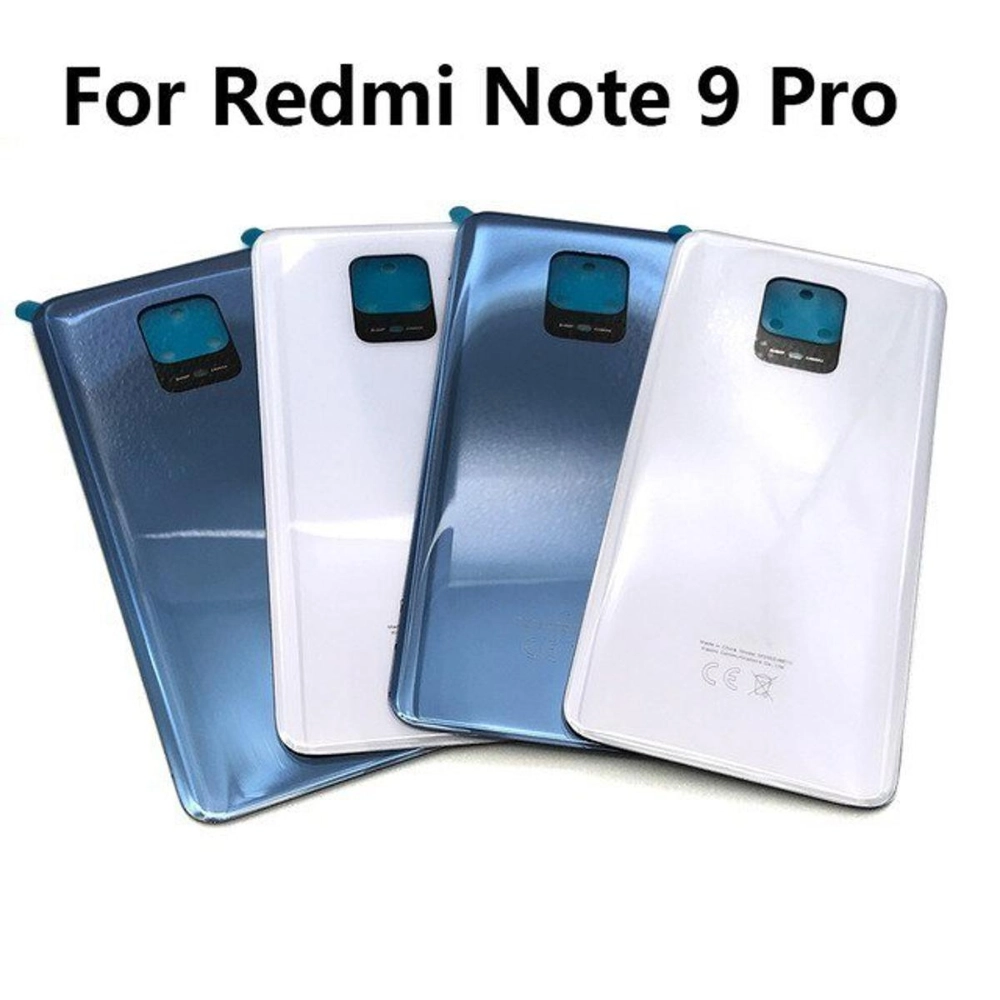 For Xiaomi Redmi Note 9 Pro Phone Battery Back Cover Backshell Glass ...