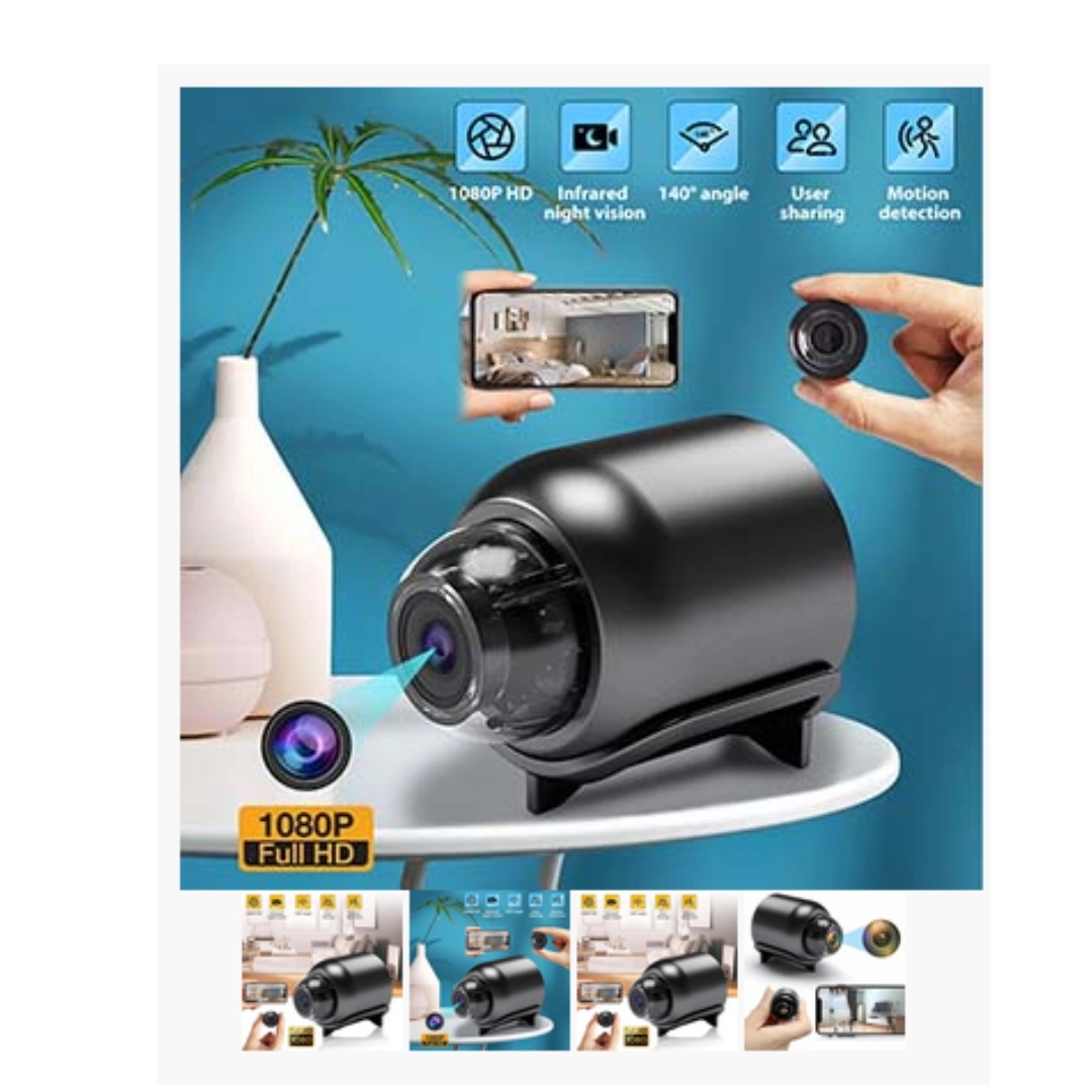 Rechargeable Mini Camera Wireless WiFi 1080P CCTV Indoor Outdoor MINI ...