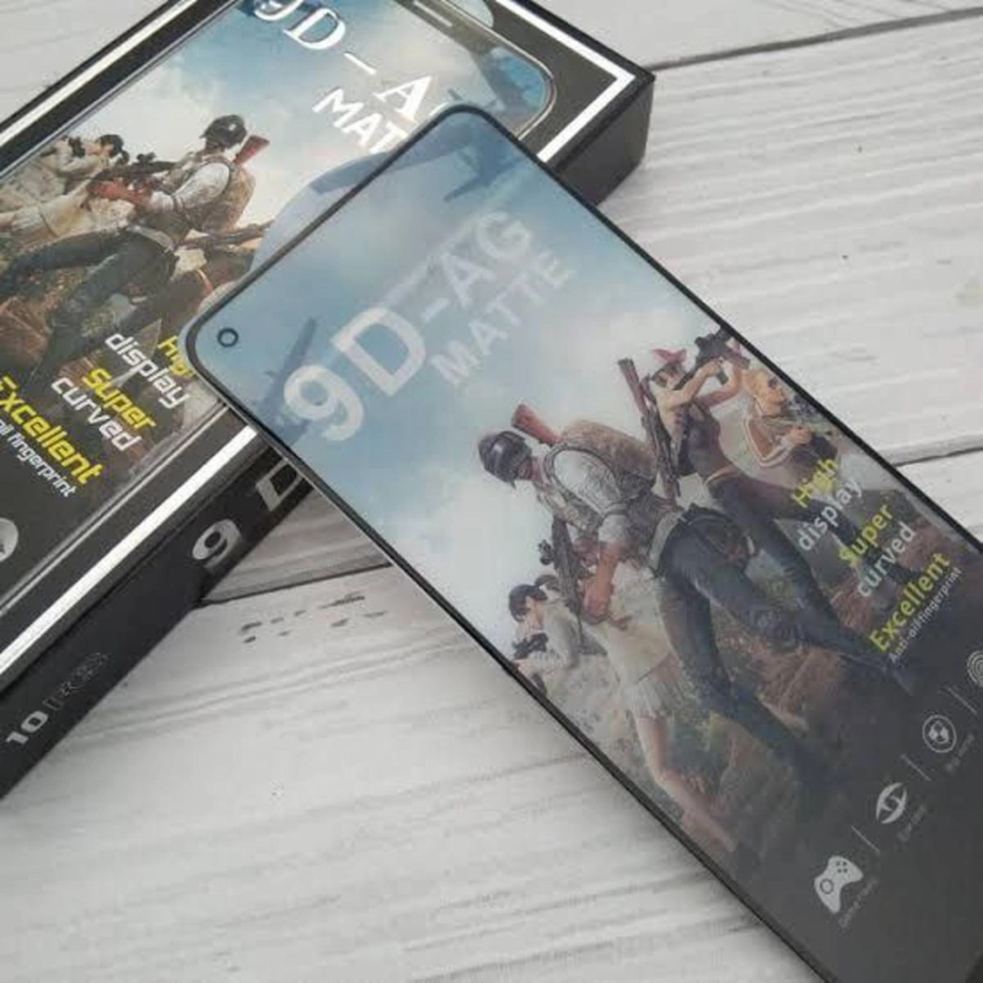 OnePlus 9R / OnePlus 9 / OnePlus 8T Full Screen Premium AG Gaming Matte ...