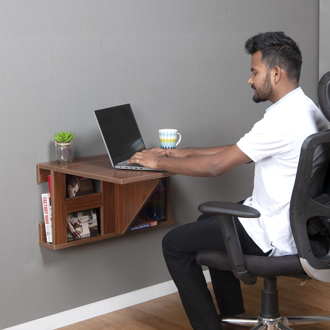Wall Mount Office Table | Reading Table | Laptop Table | Computer Table ...