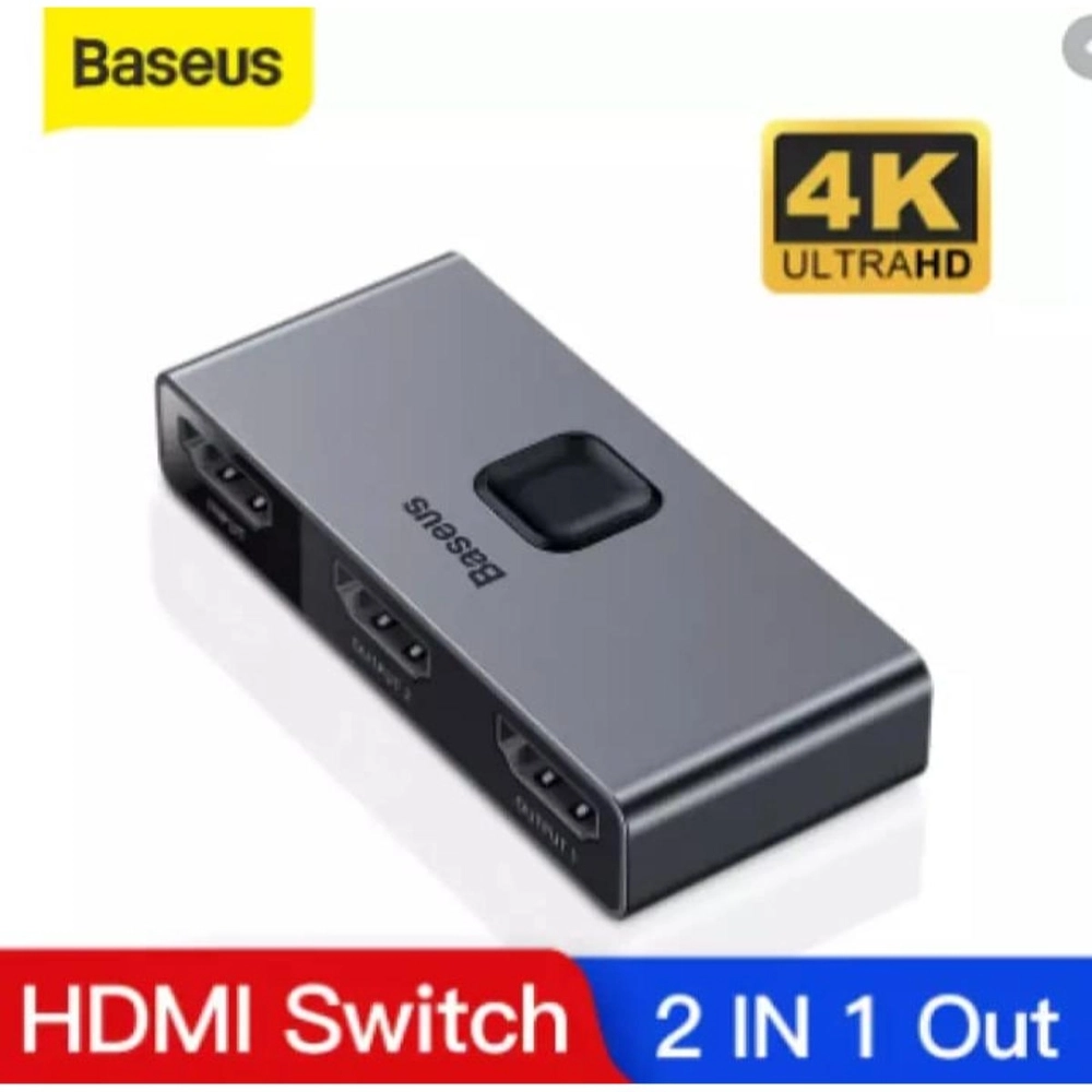 Baseus 4K HD Switch HDMI-compat Adapter for Xiaomi Mi Box HD Switcher ...