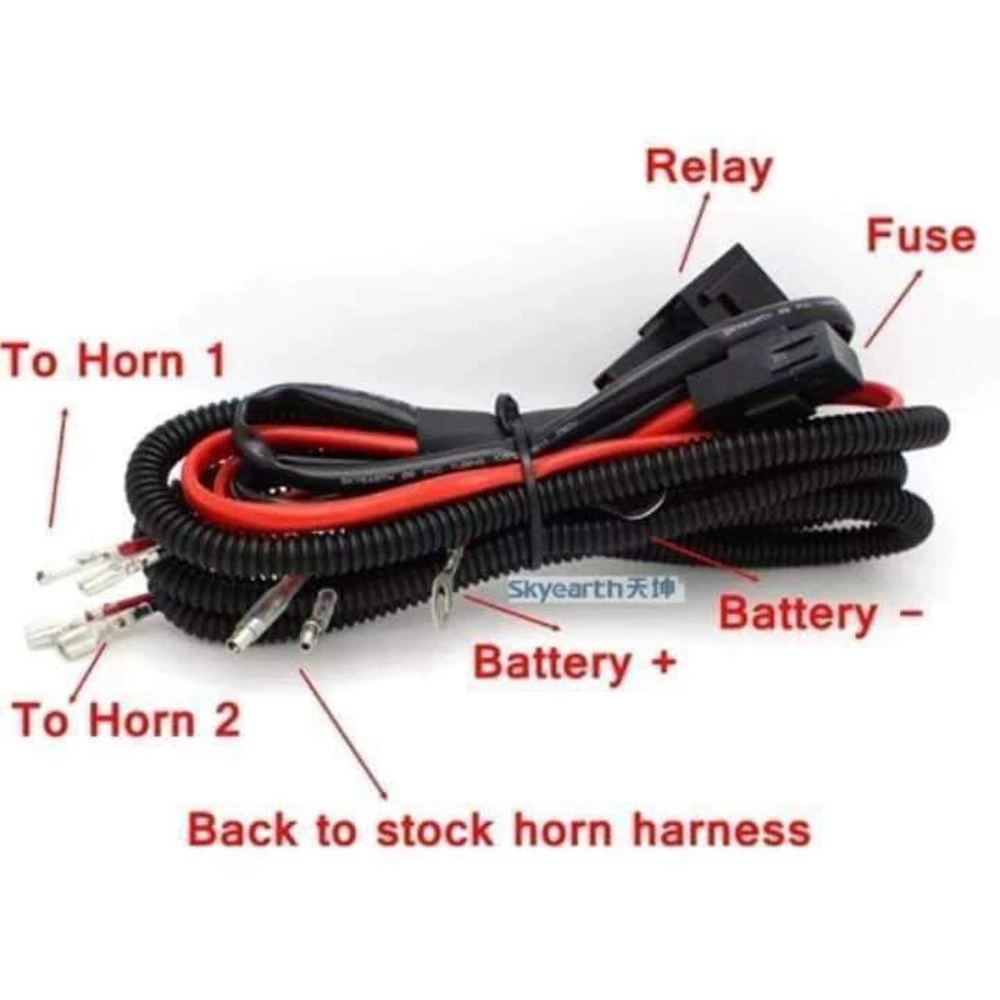 High quality Bike car motorcycle horn or Light wiring Relay