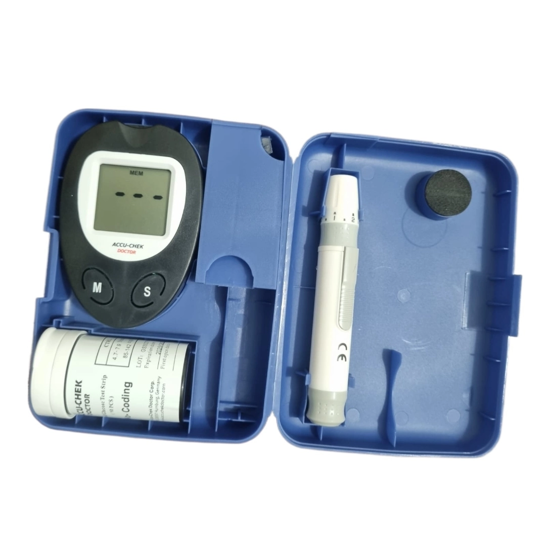 ACCU CHEK DOCTOR Glucometer Blood Glucose Monitor Diabetes Machine with ...