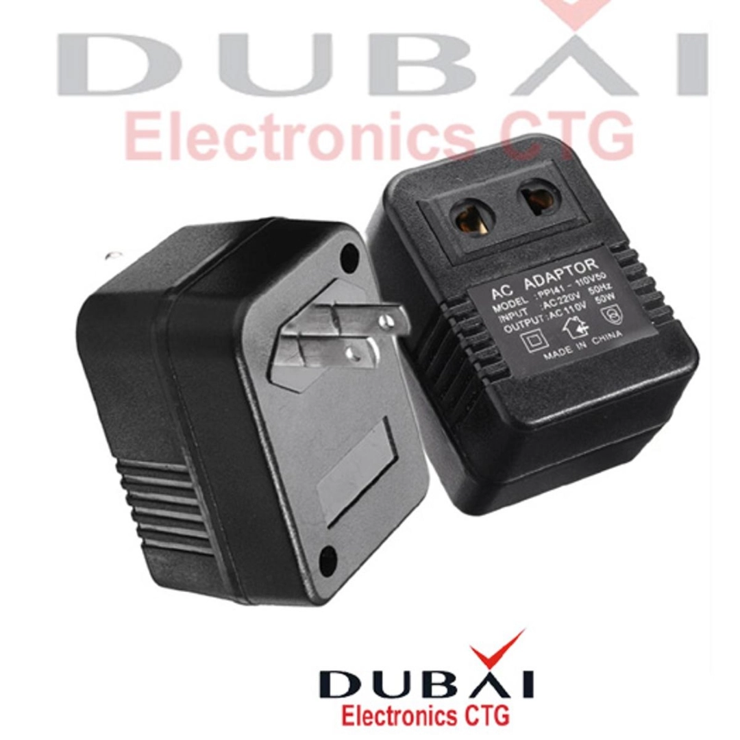 AC 220V to 110V/110V to 220V AC Power Voltage Converter 50W Adapter ...