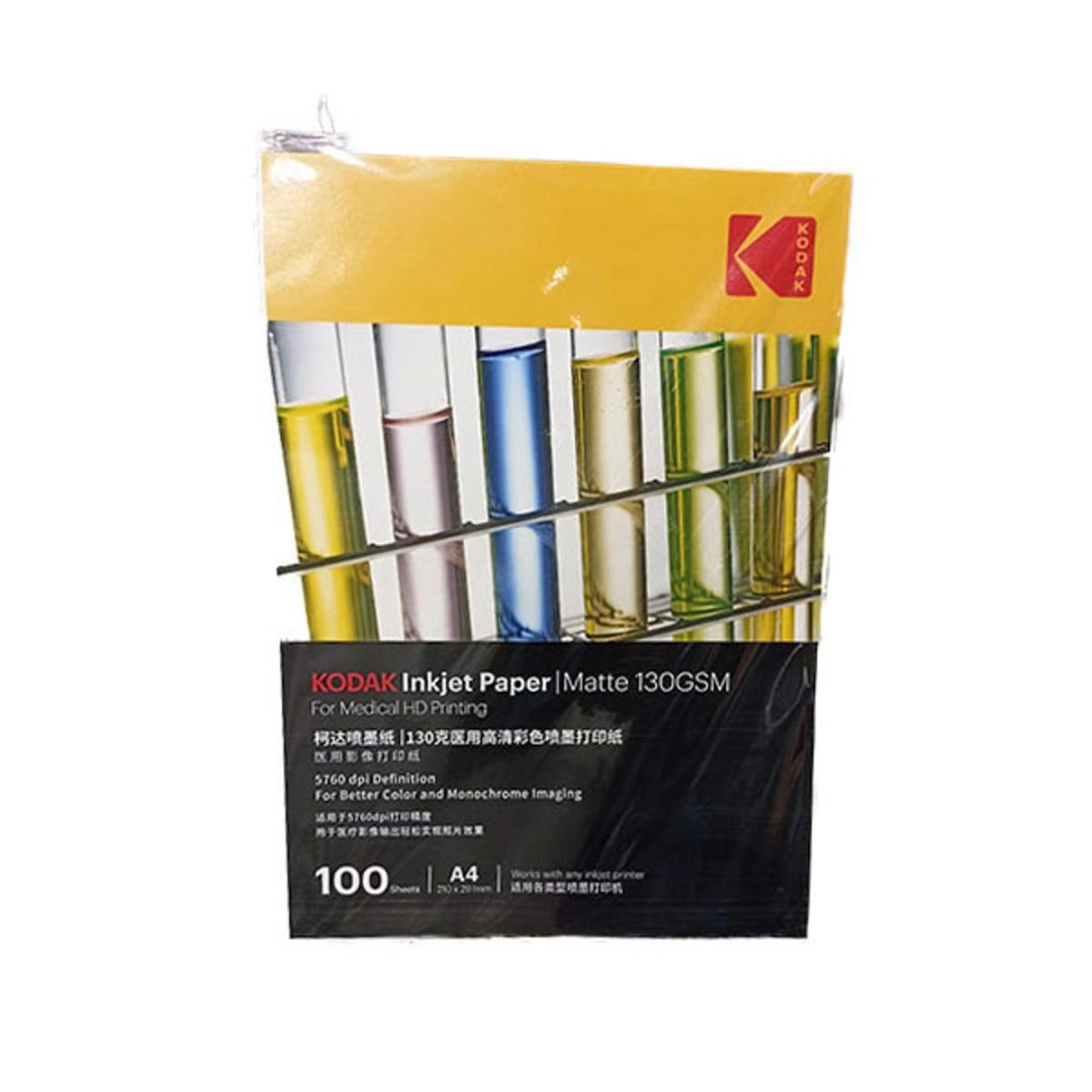 kodak Inkjet Paper, A4 (Pack of 100 Sheets) matte 130gsm