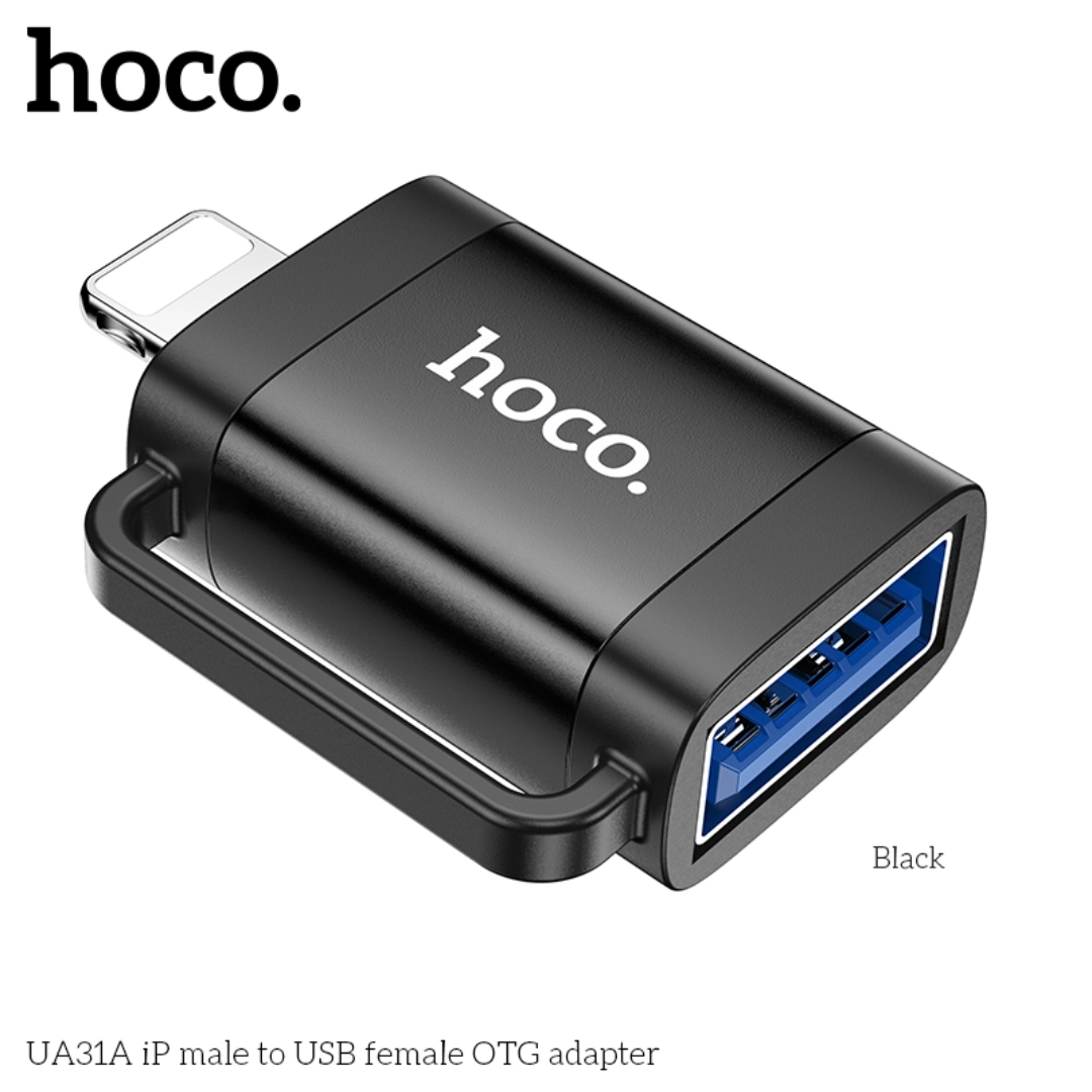 HOCO UA31A iPhone OTG Lightning to USB 3.0 Female Otg portable adapter ...
