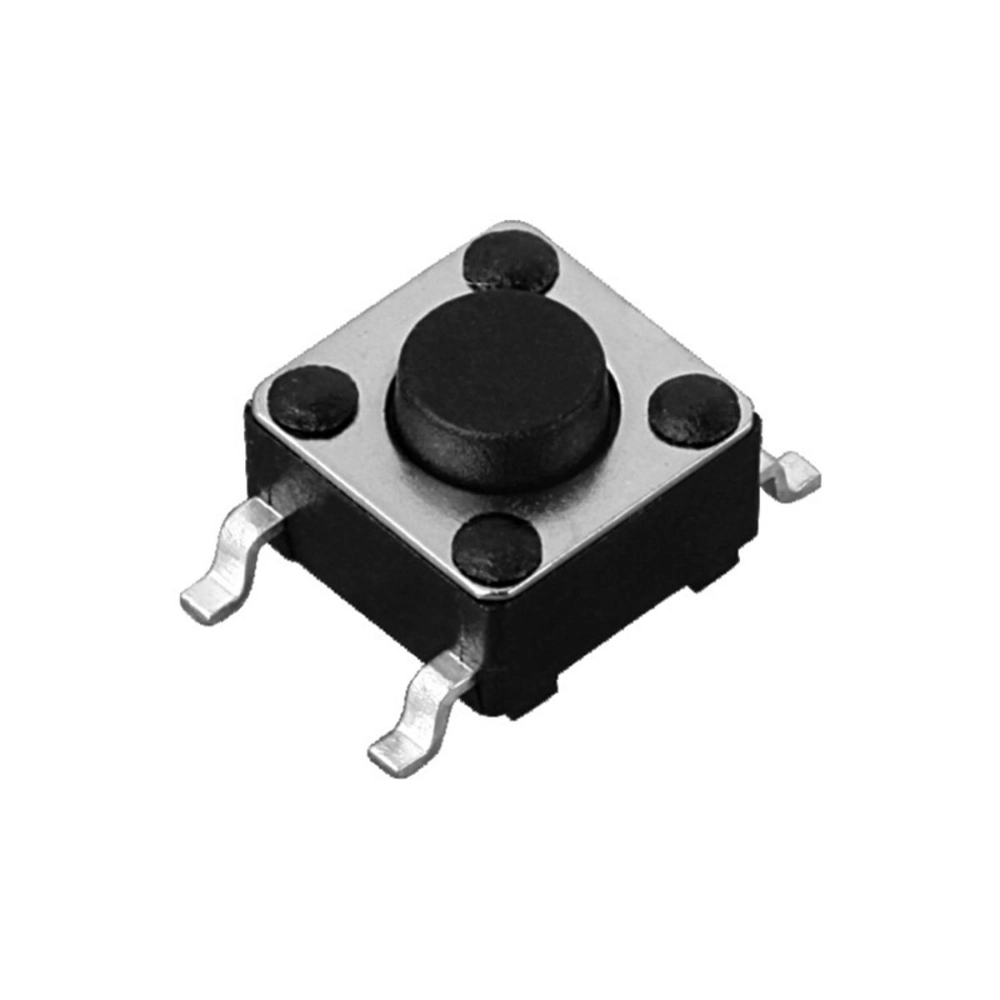 10Pcs- SMD 4Pin TACTILE Switch Push Button Switch 4 Pin 6x6x5mm On Off ...