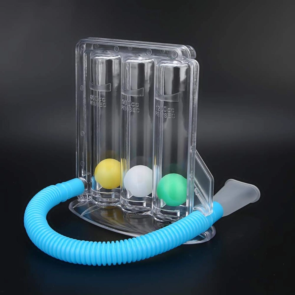 3-Ball Deep Breathing Exerciser Lung Deep Breath Trainer Incentive ...