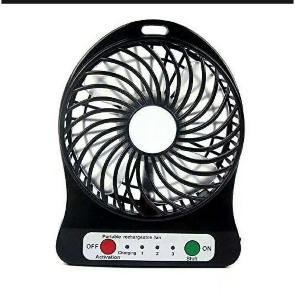 Mini USB Rechargeable Portable Fan (Multi Color)
