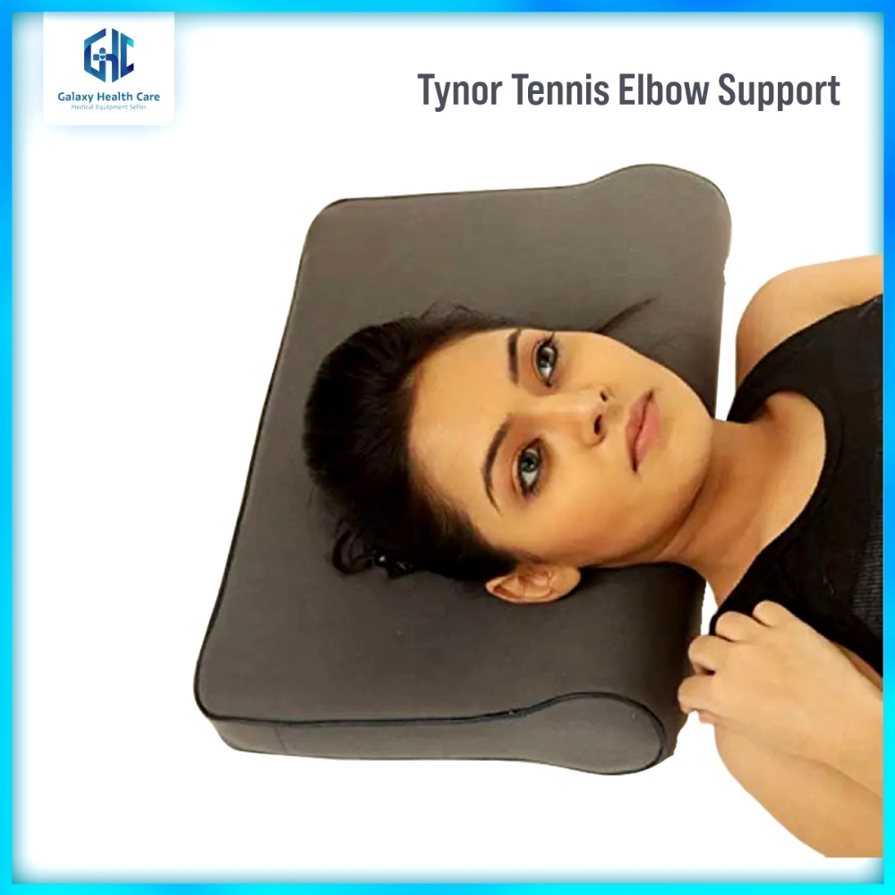 Gray Cervical Pillow Spondylosis Neck & Back Pain Support