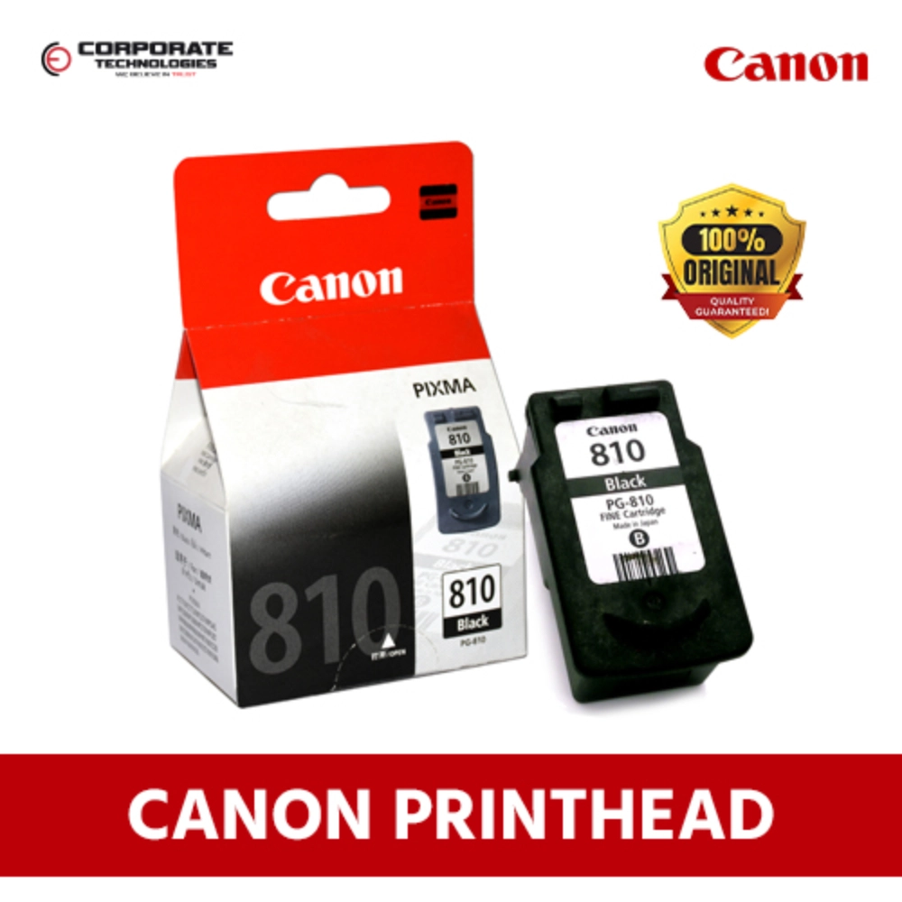 Canon PG-810 Print Head (Black ) , Standard For Canon PIXMA iP2770 ...