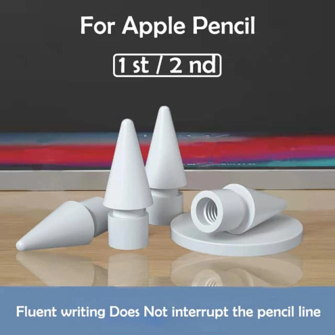 Coteetci 4Pcs Replacement Tib Nib For Apple Pencil 1&2 High Sensitive ...