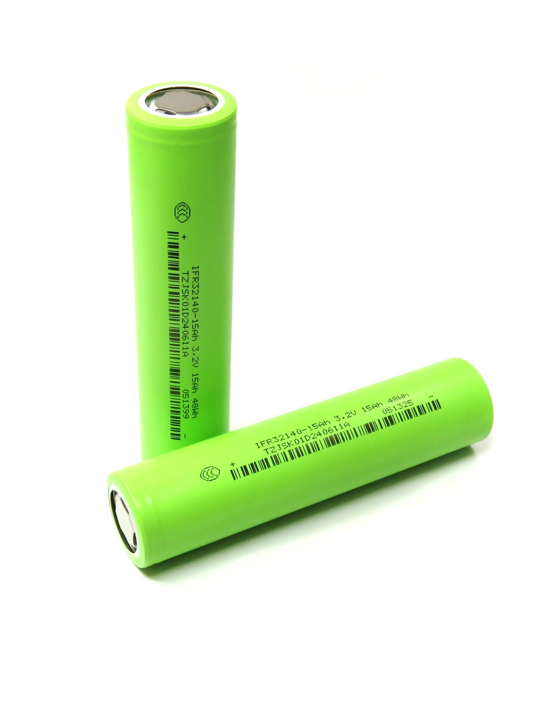 IFR 32140 3.2V 15000mAh LiFePO4 Rechargeable Battery 2C - Grade A (1 Pcs)