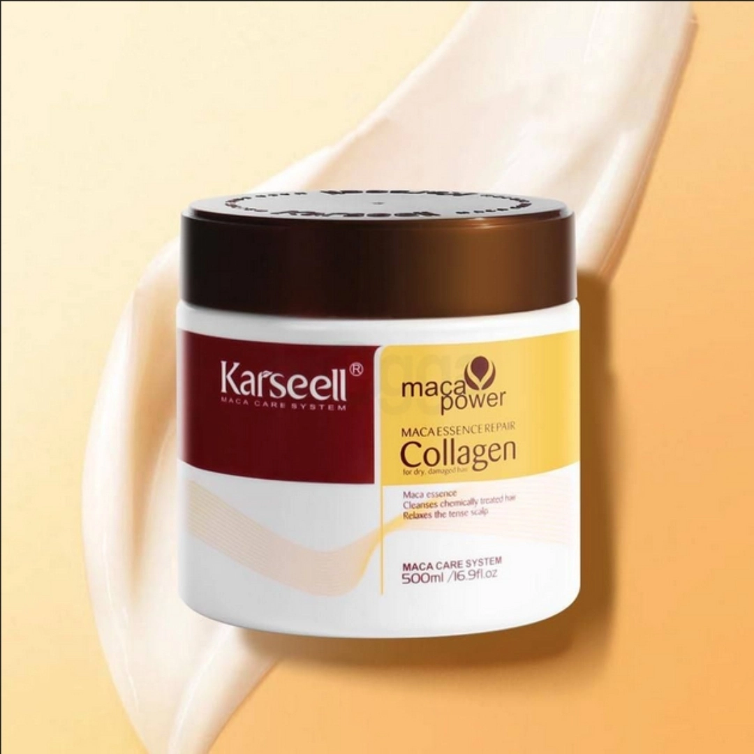 Karseell Collagen Hair Treatment Collagen Hair Mask Essence for Dry ...