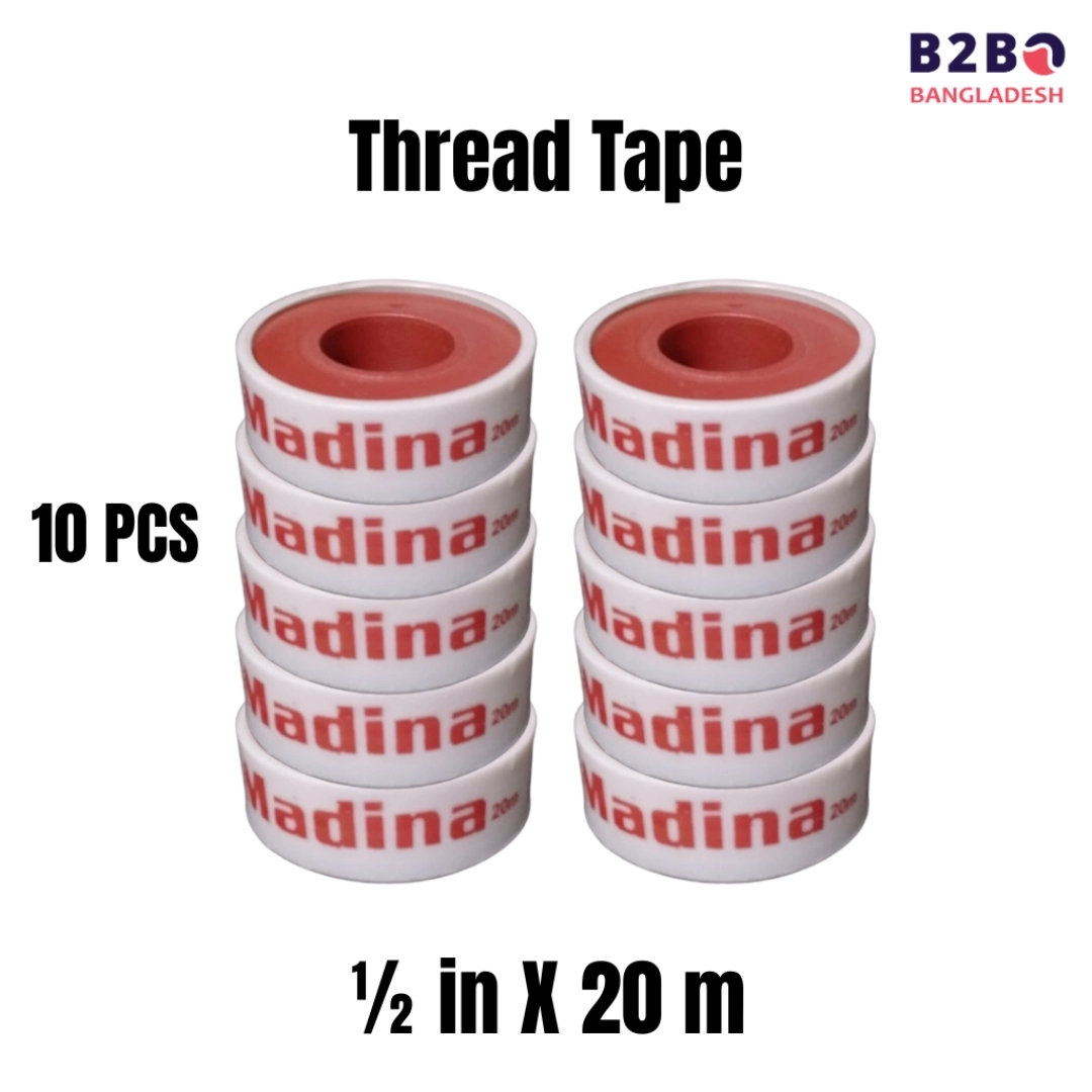 10 PCS PTFE Thread Seal Tape – High-Density Plumbing Tape for Leak ...