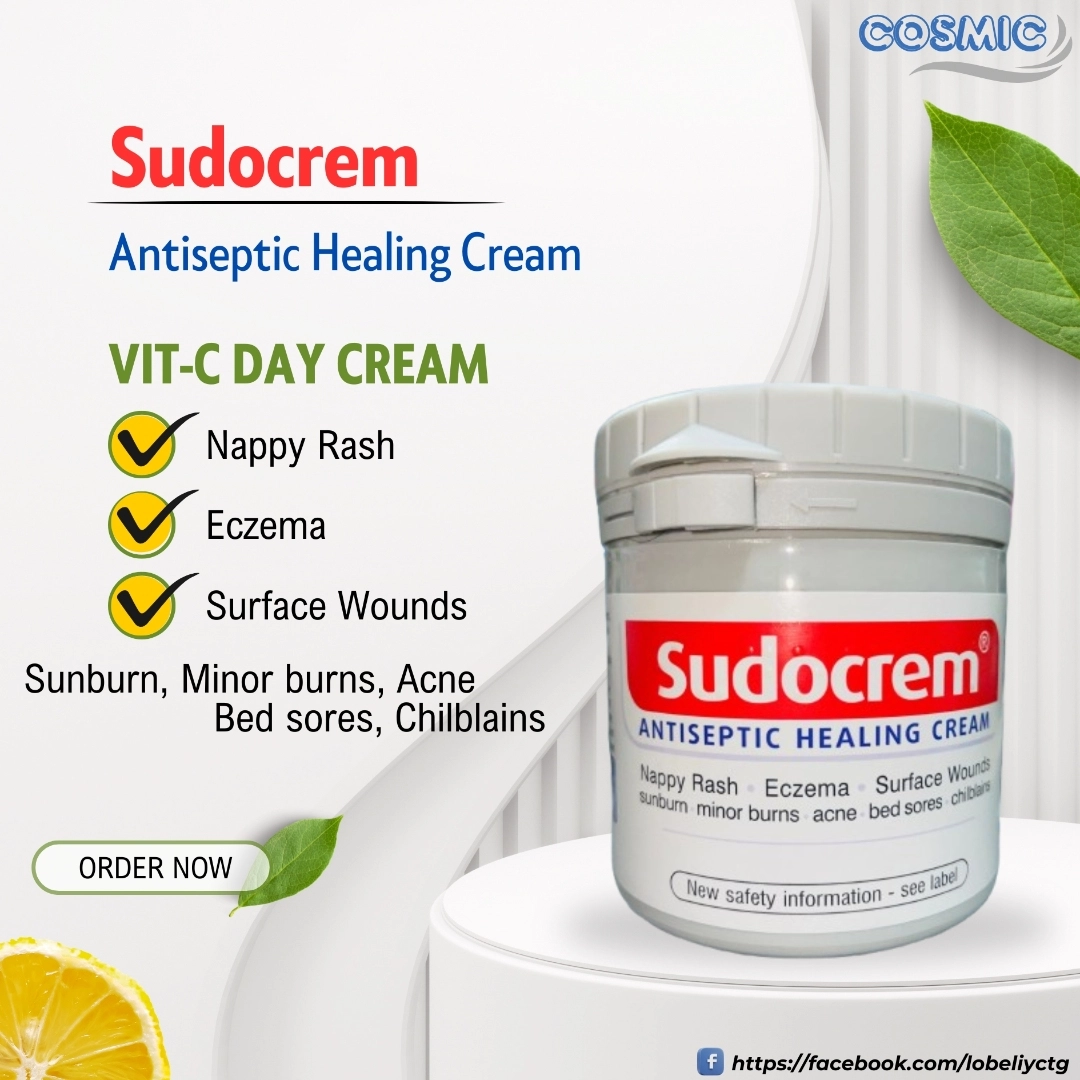 Sudocrem Antiseptic Healing Nappy Rash Cream 125 Gm (Ireland)