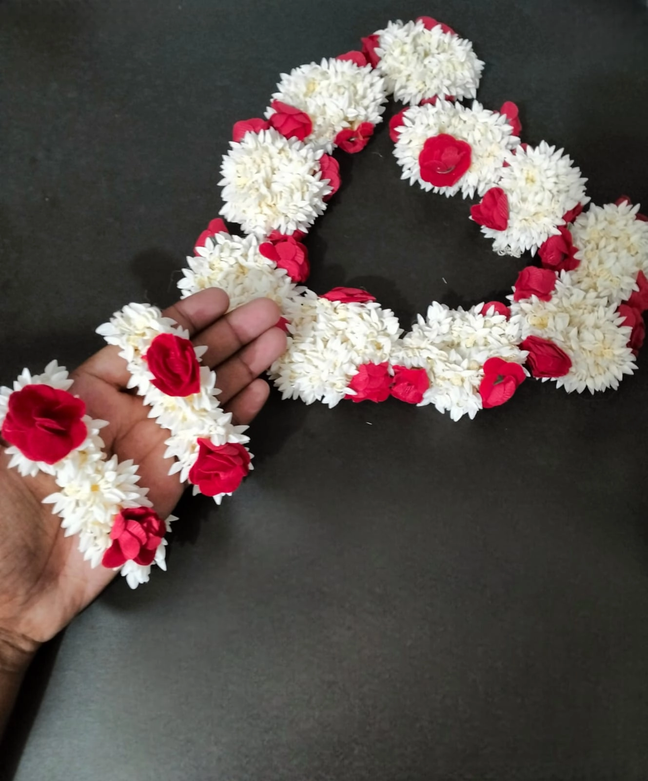 Beli & Rose Flower Gajra or Hair Bun For Girls Khopa, Hair Bun ...
