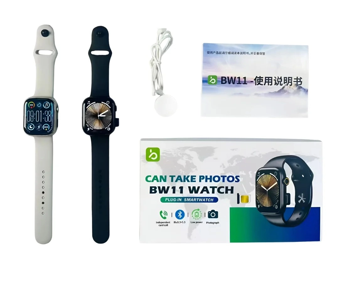 BW11 Smart SIM Watch – 2.01" Square Screen | SIM & Bluetooth Calling ...
