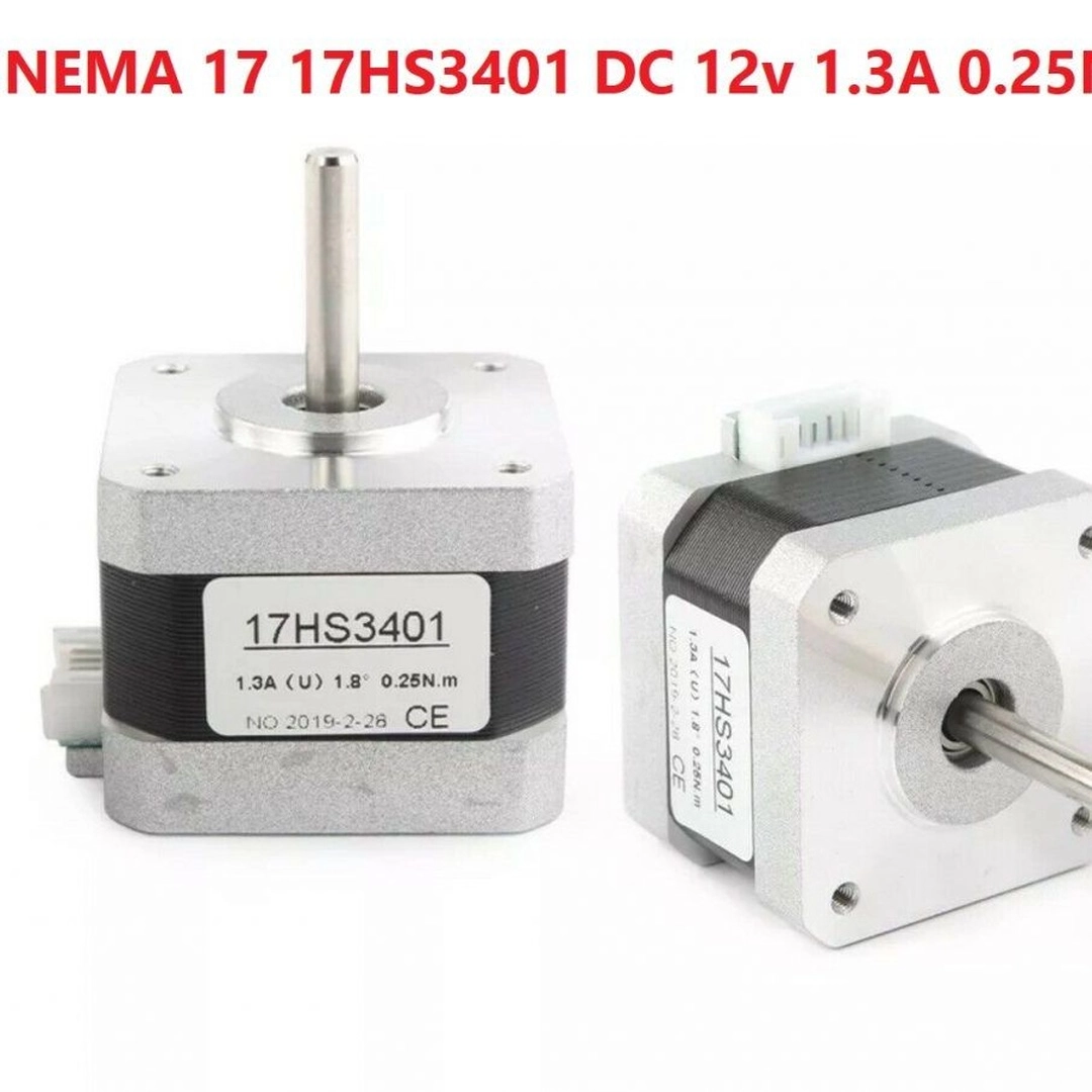 0.25N.m NEMA17 NEMA-17 17HS3401 DC 12V 1.3A 0.25N.m 1.8 Degree 4 Lead ...