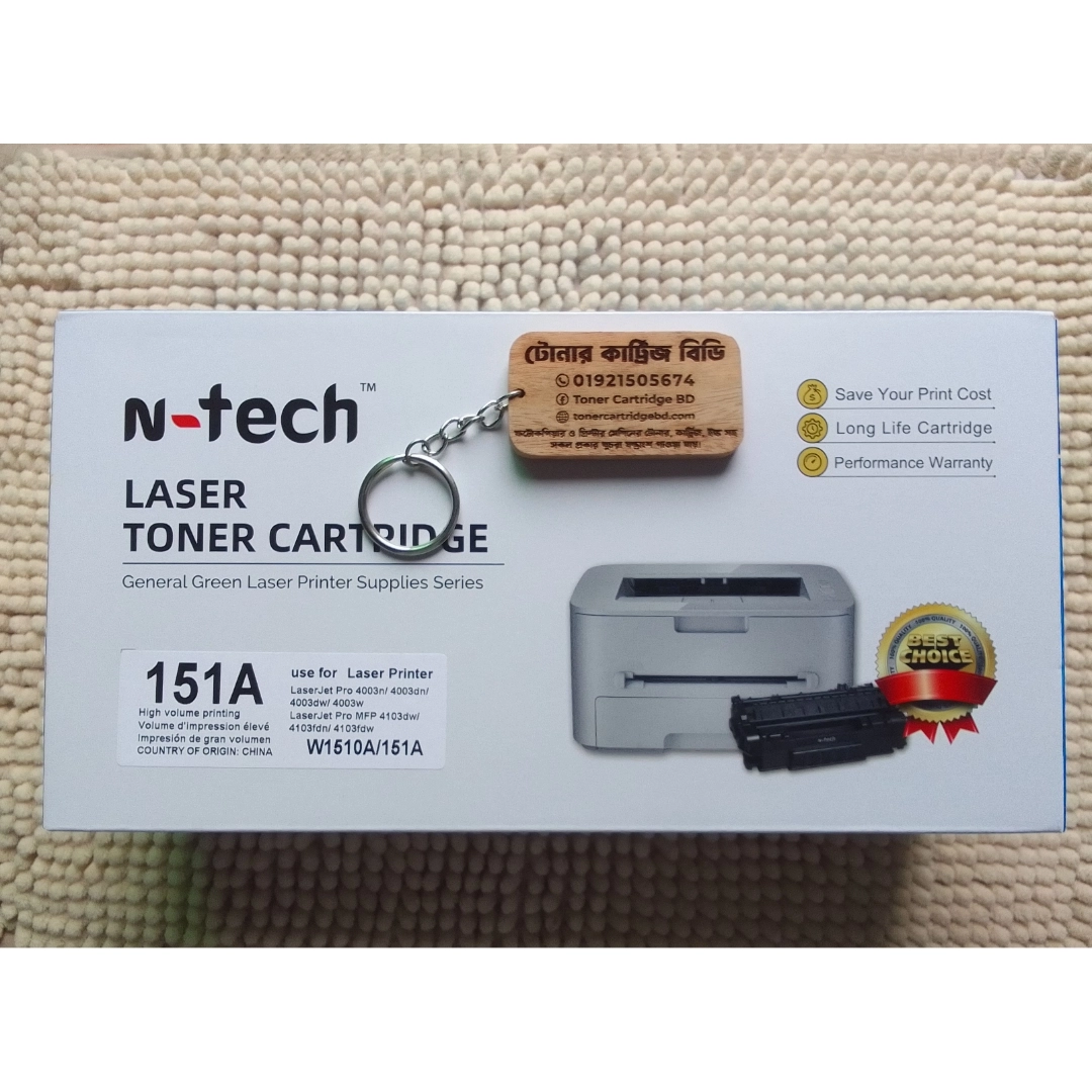 N-Tech HP 151A/W1510A Premium Laser Printer Toner-Black