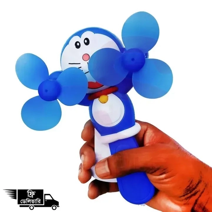 Doremon / Minion Manually Hand Mini Fan 1 pcs