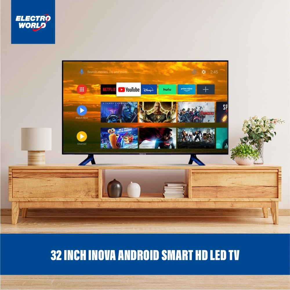 INOVA 32'' 4K Supported Android Smart Wi-Fi Hd Led Tv Ram 2 gb Rom 16 ...