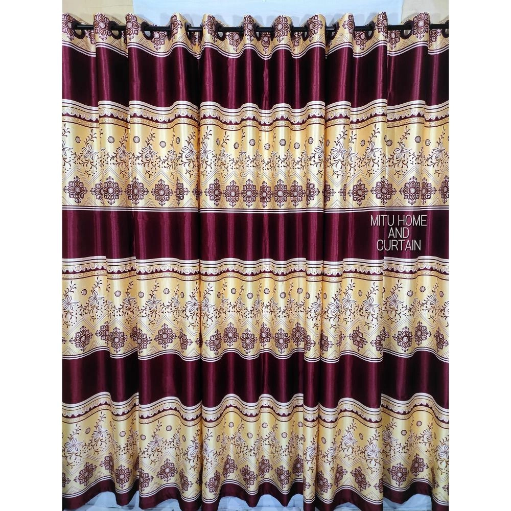 Curtain Porda Synthetic curtains Indian porda window protector 45*80 ...