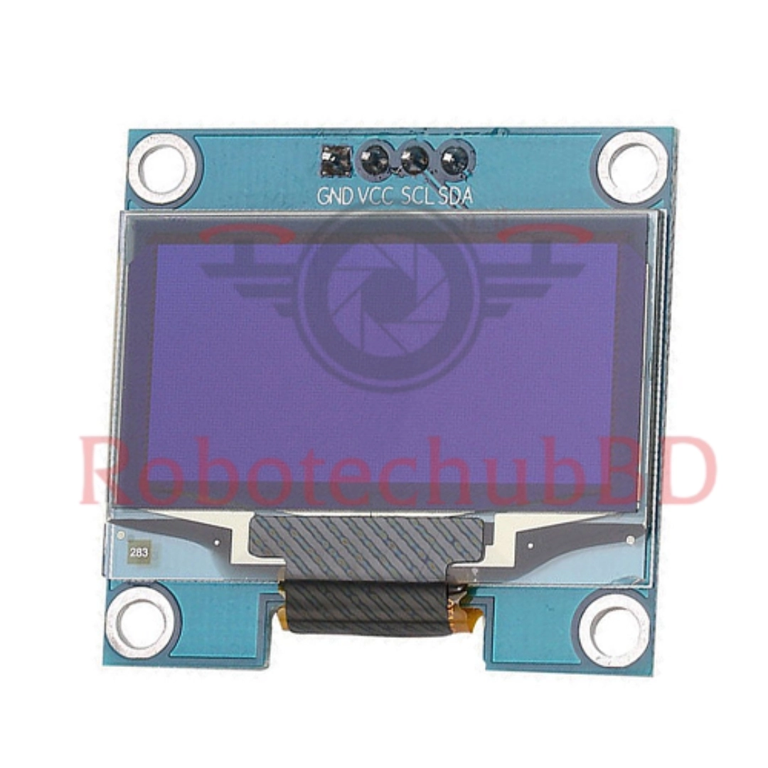0.96-inch OLED Display Module | I2C / IIC / SPI Interface | 128×64 Blue ...
