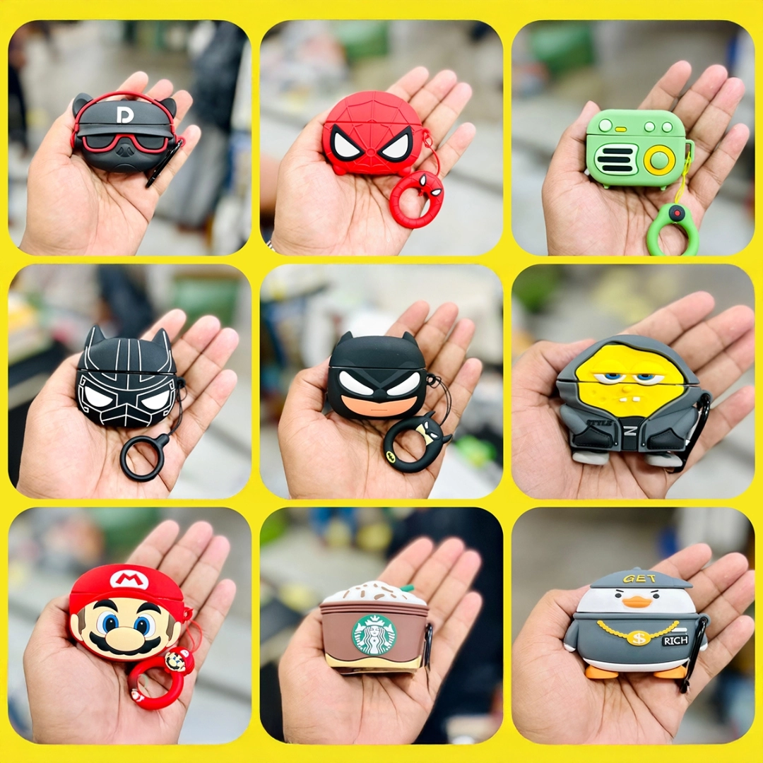 New AirPods Pro 2nd Gen Premium Earbuds Protective Cover Many Design ...