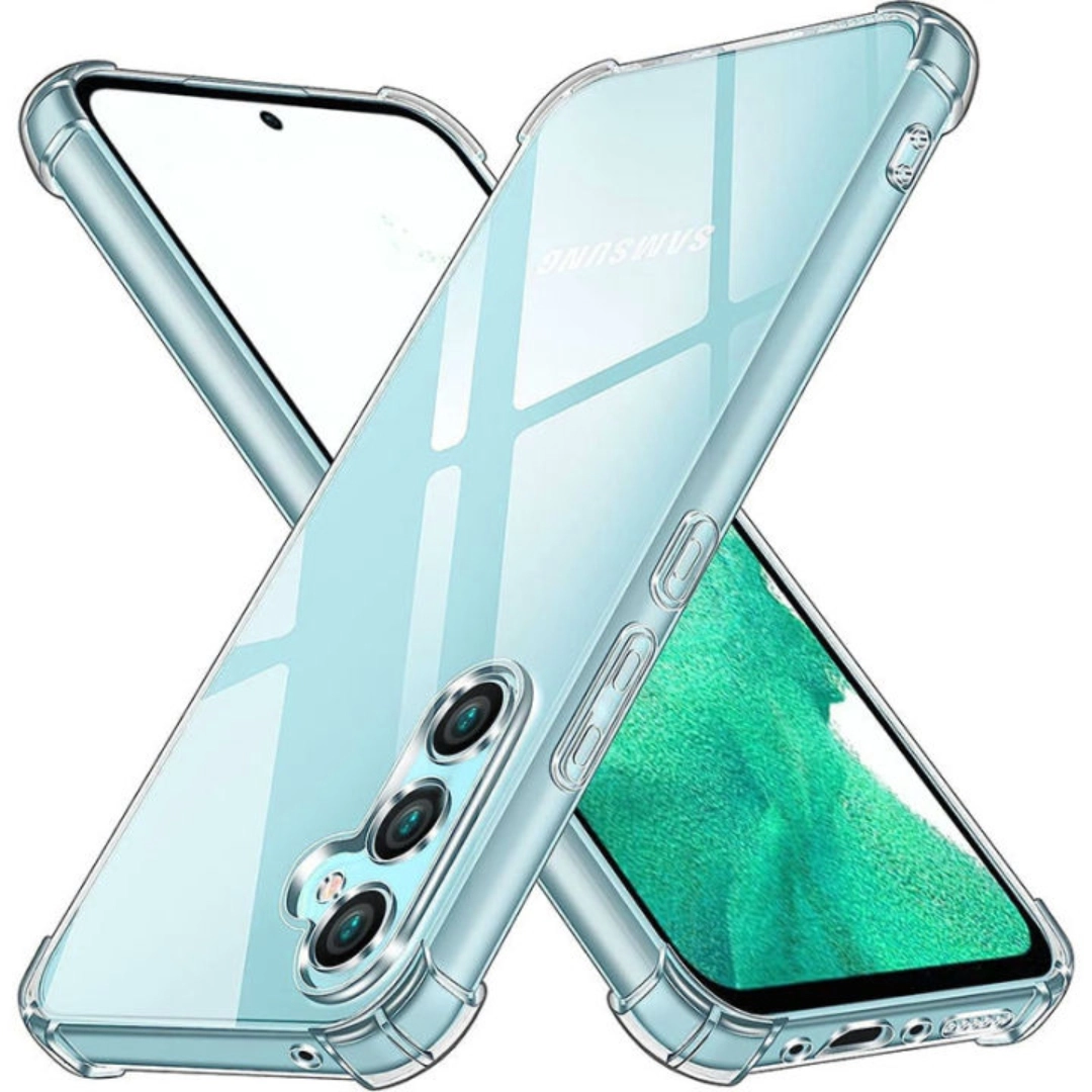 Samsung Galaxy A35 5G Flexible Clear Transparent Soft TPU Back Case ...