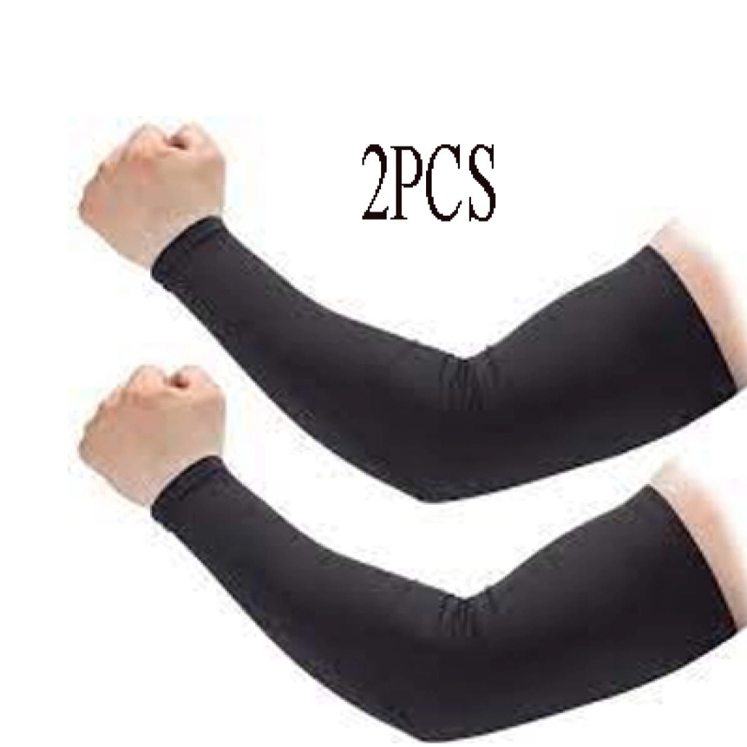 1 Pair Arm Sleeves Bicycle Sleeves UV Protection Running Cycling Hand ...