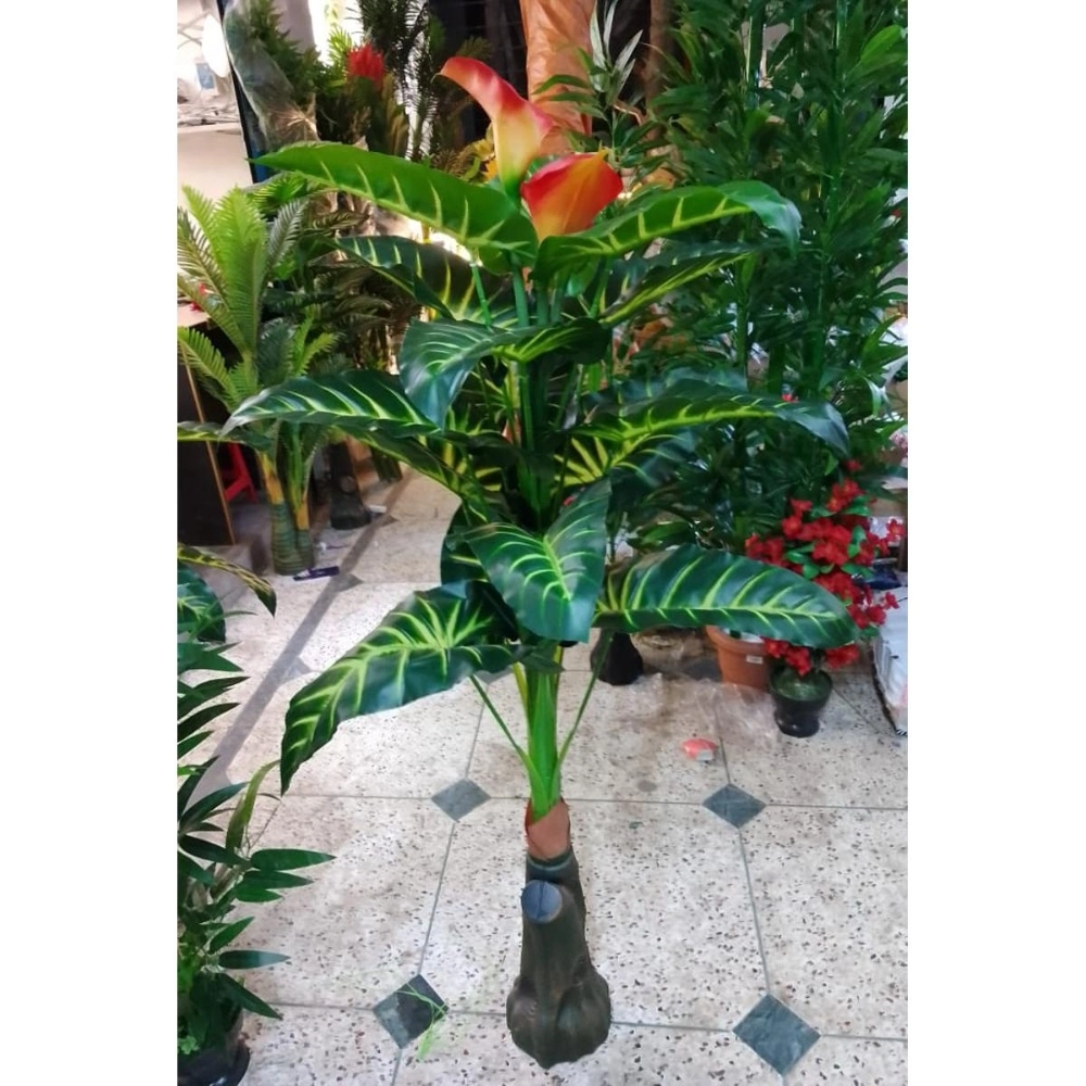 Artificial Plastic Plant Tree - - Home Decoration Item
