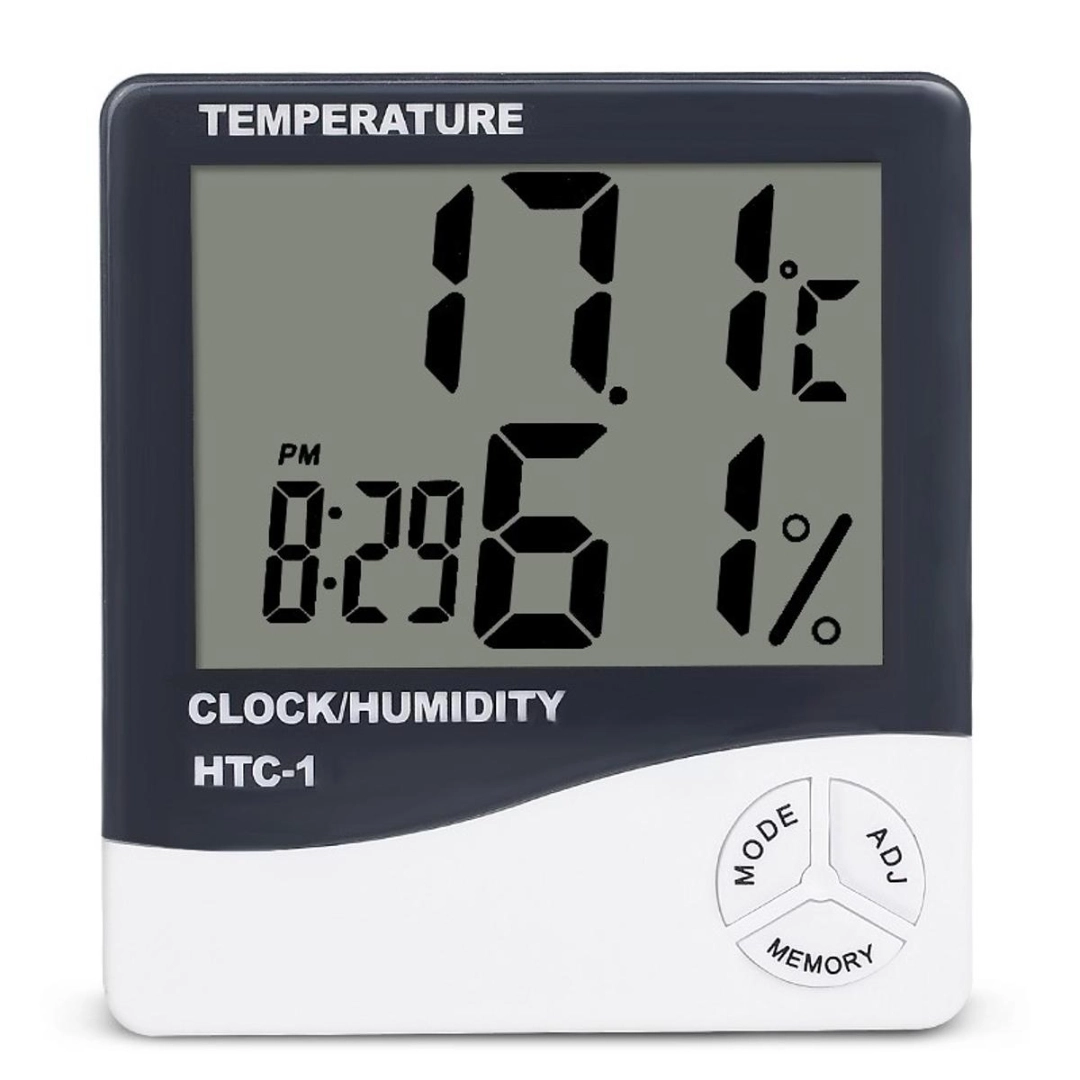 Indoor Room Lcd Electronic Temperature Humidity Meter Digital ...