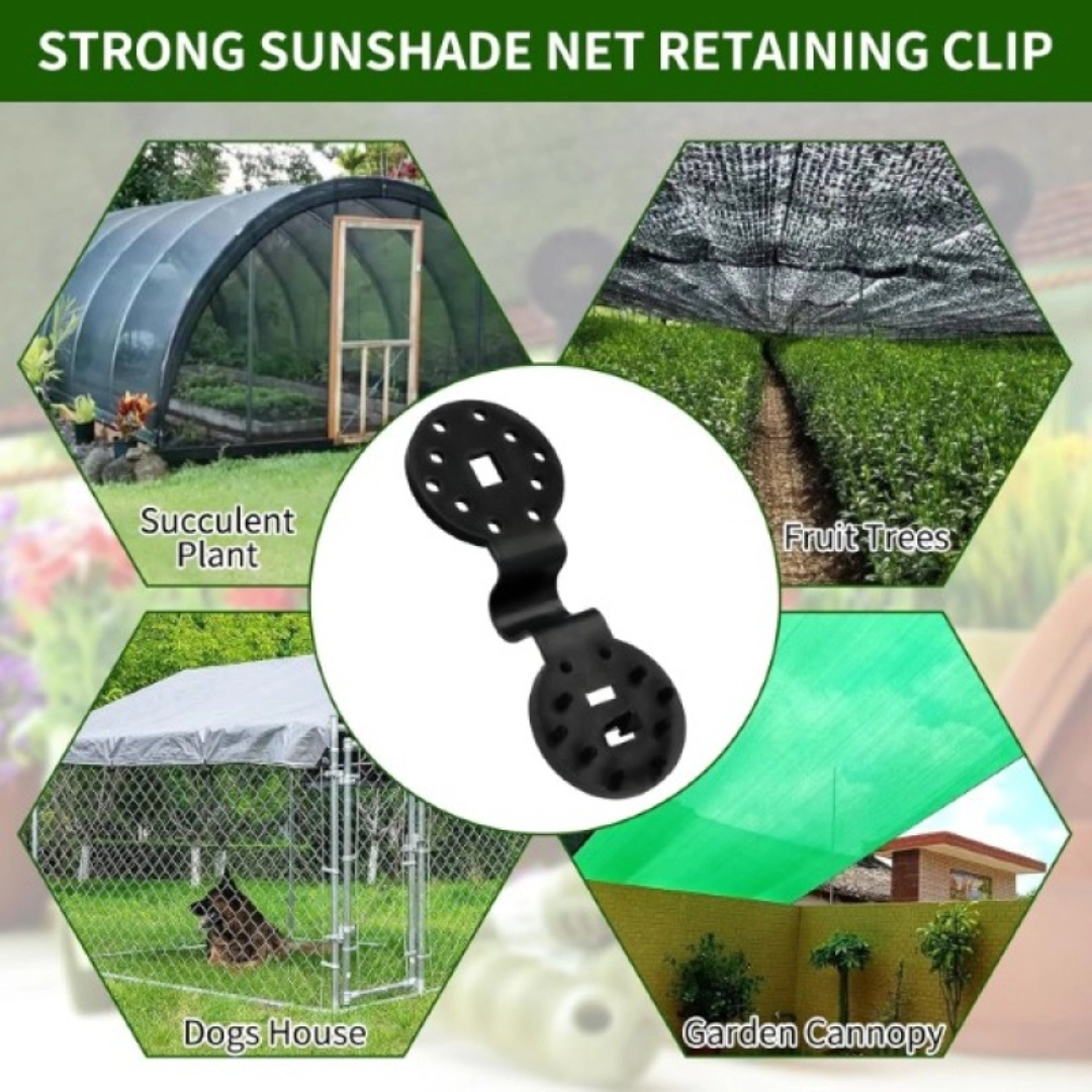 Plastic Sunscreen Net Buckle Fastener Vegetable Greenhouse Sunshade Net ...