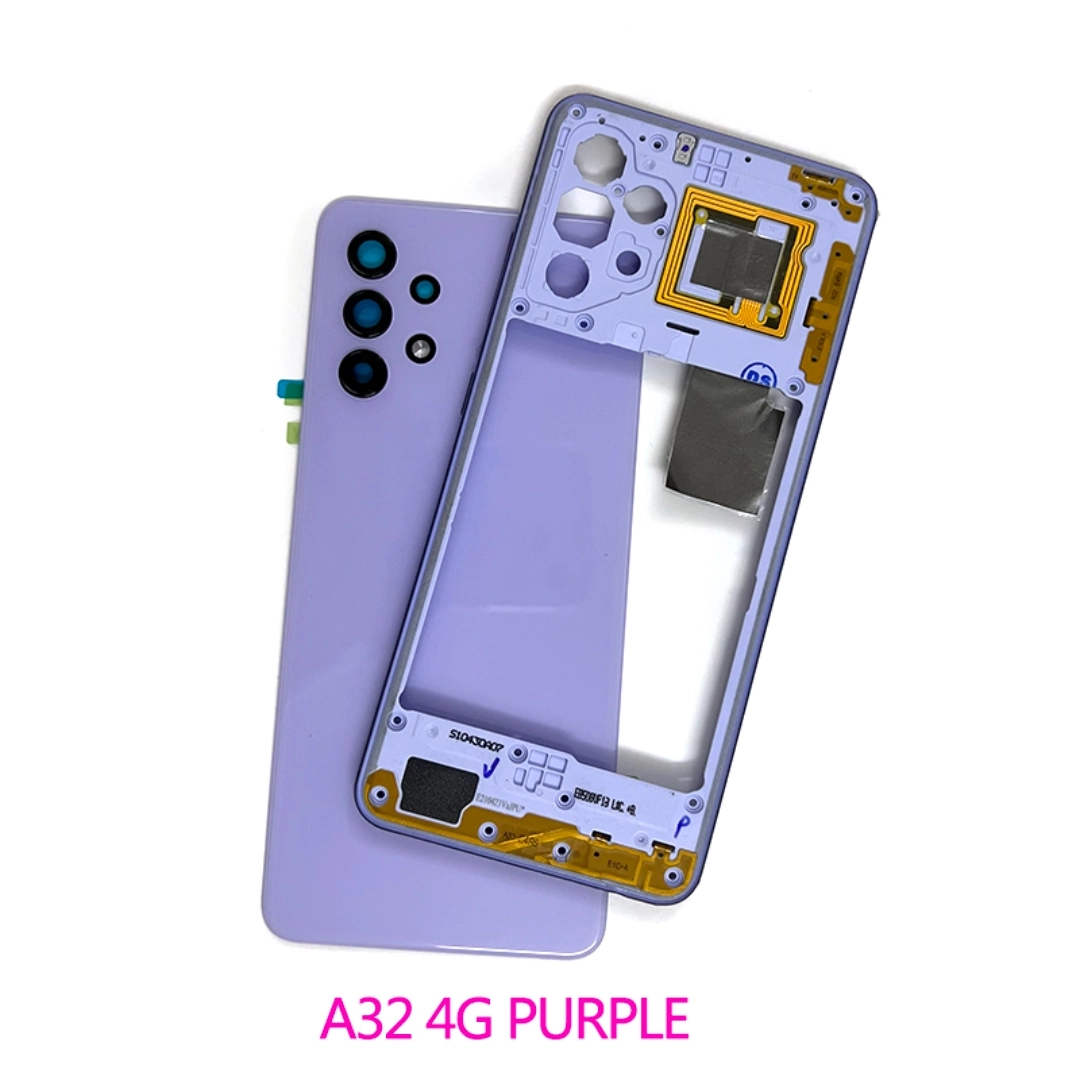 Samsung Galaxy A32 4G SM-A325 Middle Bezel Housing Frame and Back Panel ...