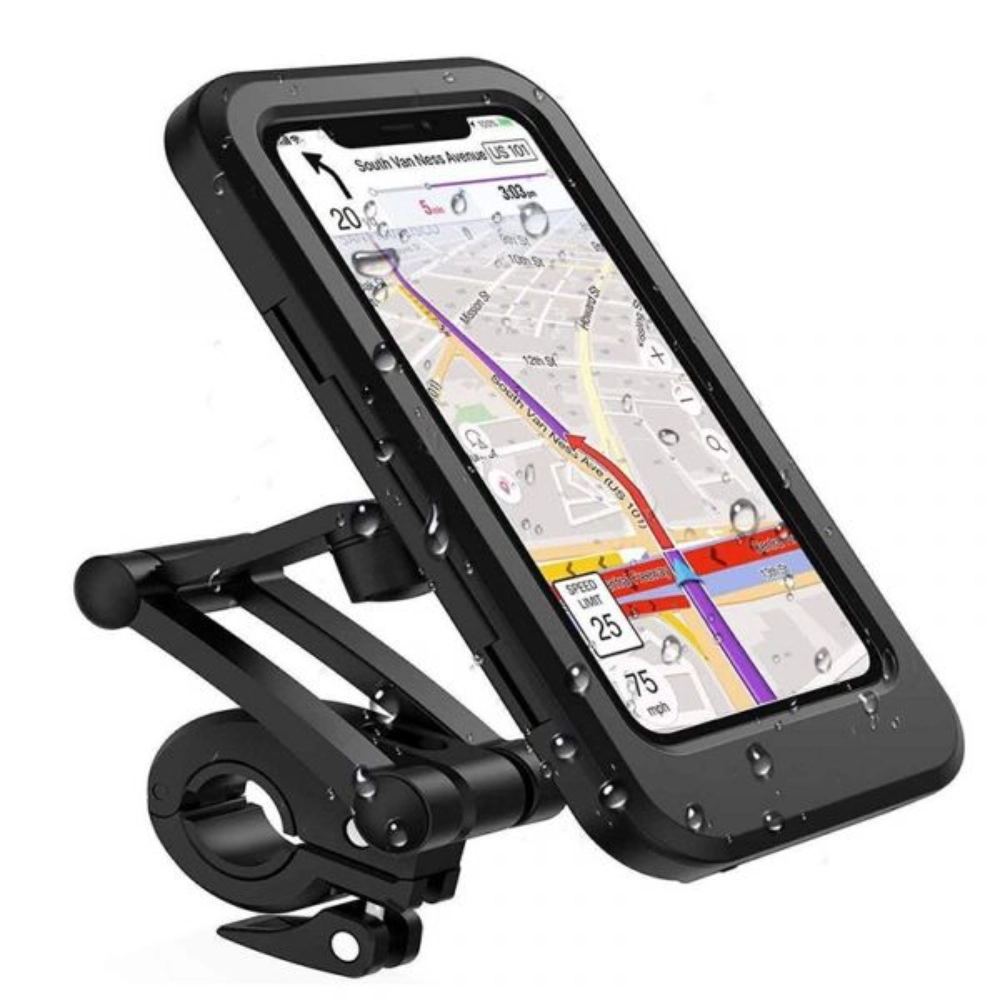 Waterproof Bike Phone Holder Case Universal Motorcycle Bicycle Phone ...