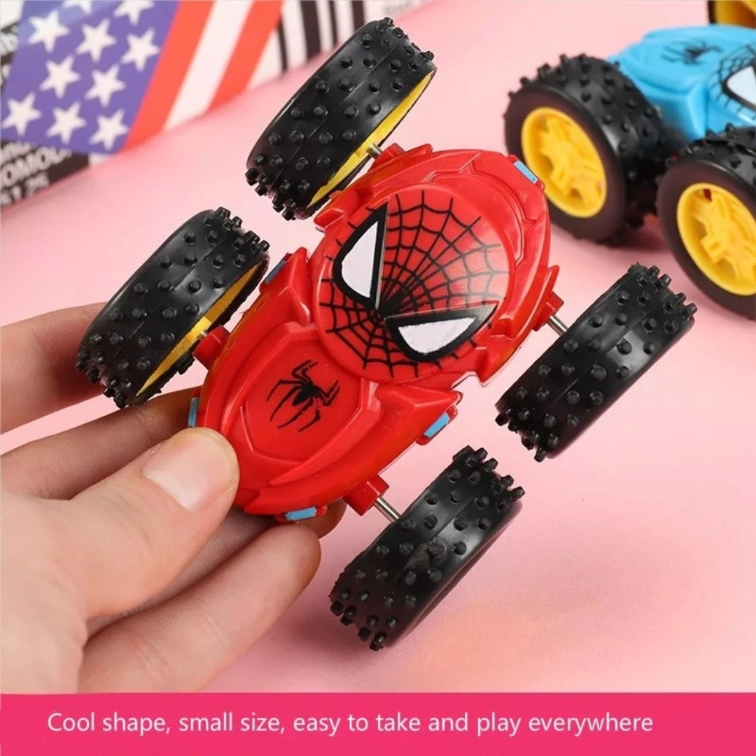 Spider man toy car - Multicolor