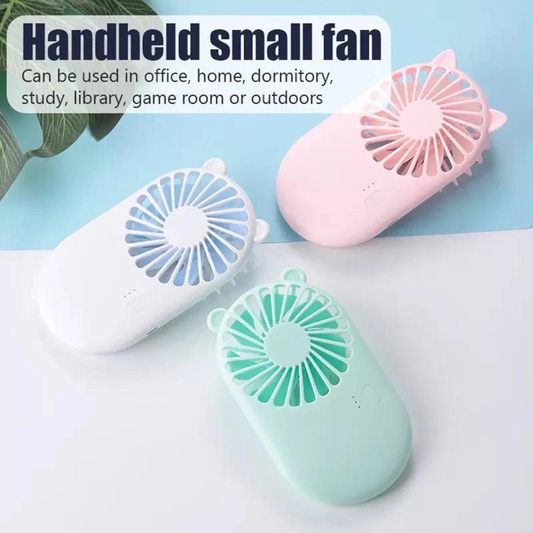 Mini Pocket Fans USB Charge Mini Hold Fans Student Cool Air Hand Held ...