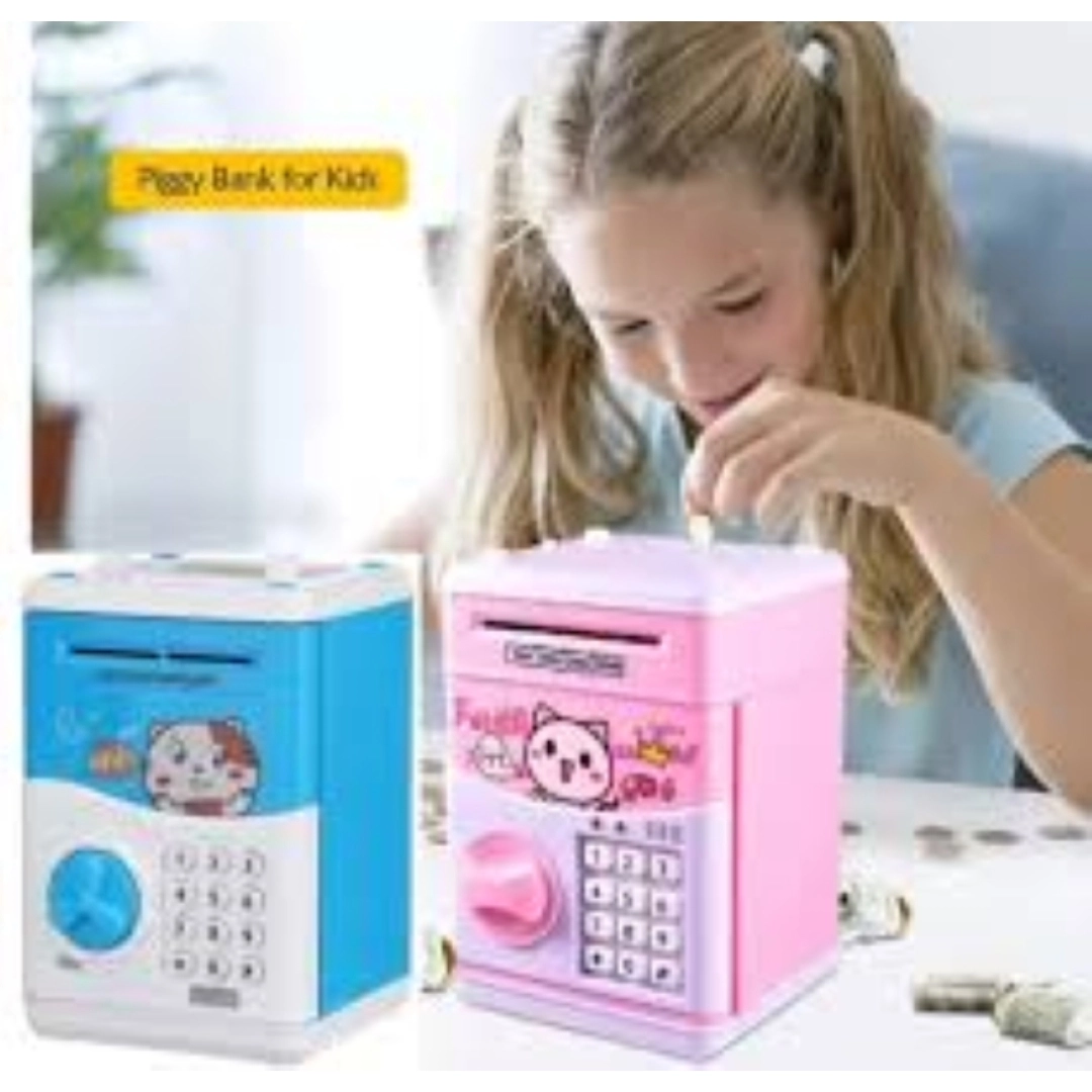 Portable Atm Password Protected Automatic Door Money & Coin Deposit Box ...