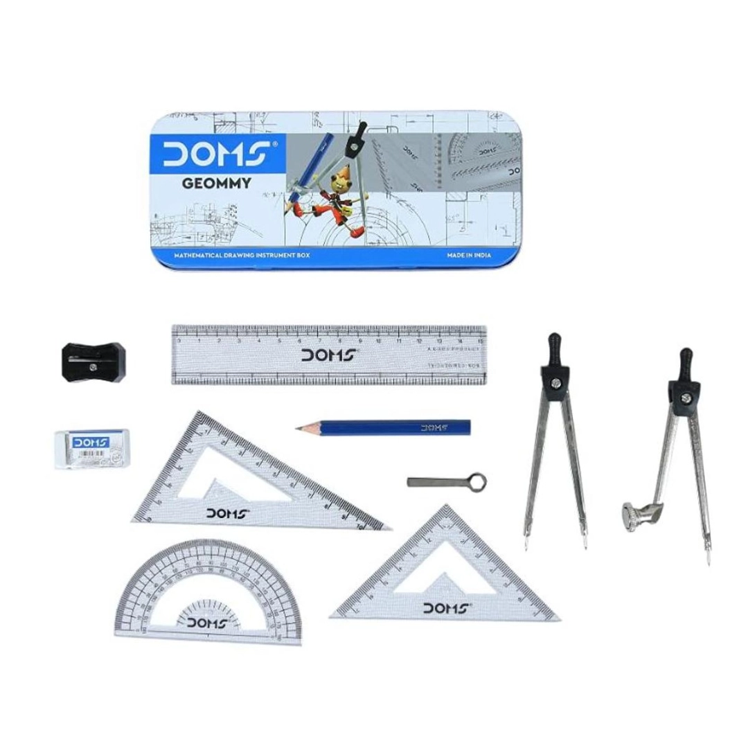 Doms Geometry Box Geommy 1pcs for school use